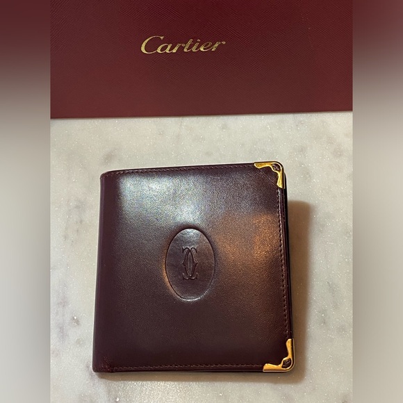 Cartier | Bags | Cartier Mens Bifold Wallet | Poshmark